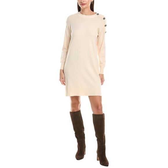 ANNA KAY | Dresses | Anna Kay Womens Midi Sweaterdress White | Poshmark